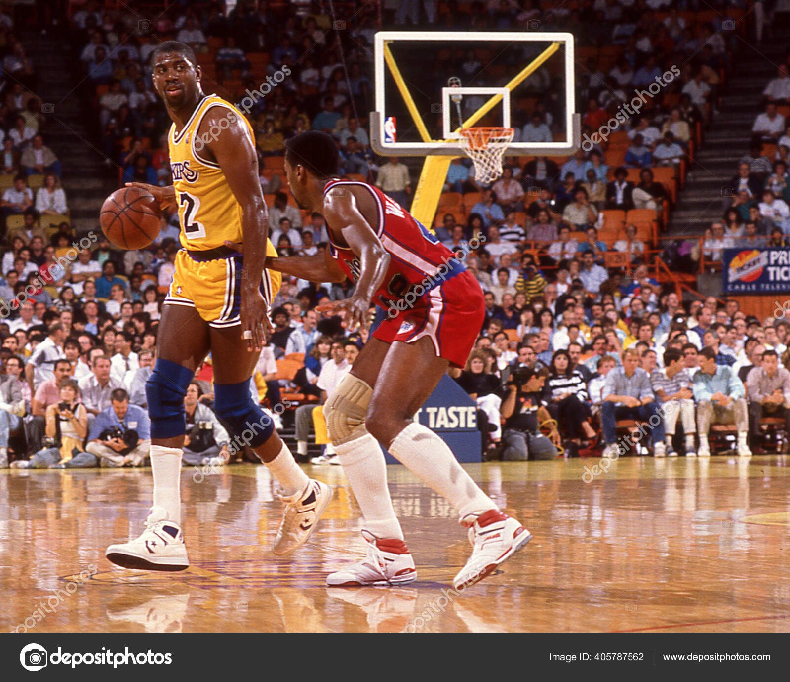 Magic Johnson Lakers 1980