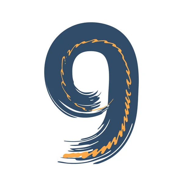 Number nine Vector Art Stock Images | Depositphotos