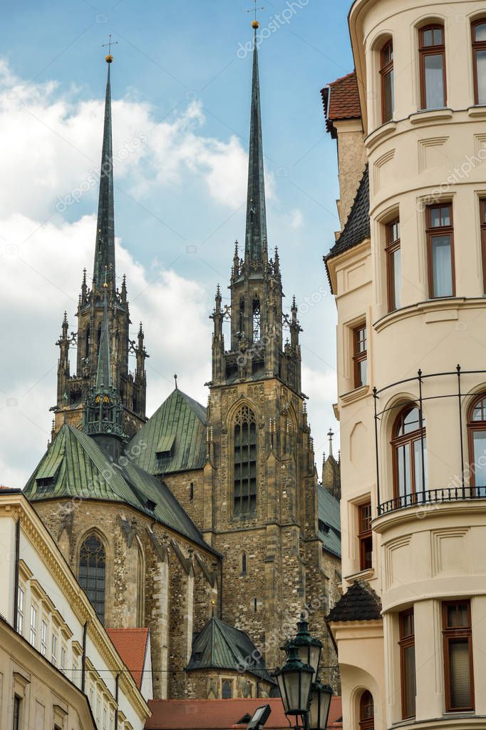 Catedral de San Pedro y Pabellón en Brno, República Checa 2023