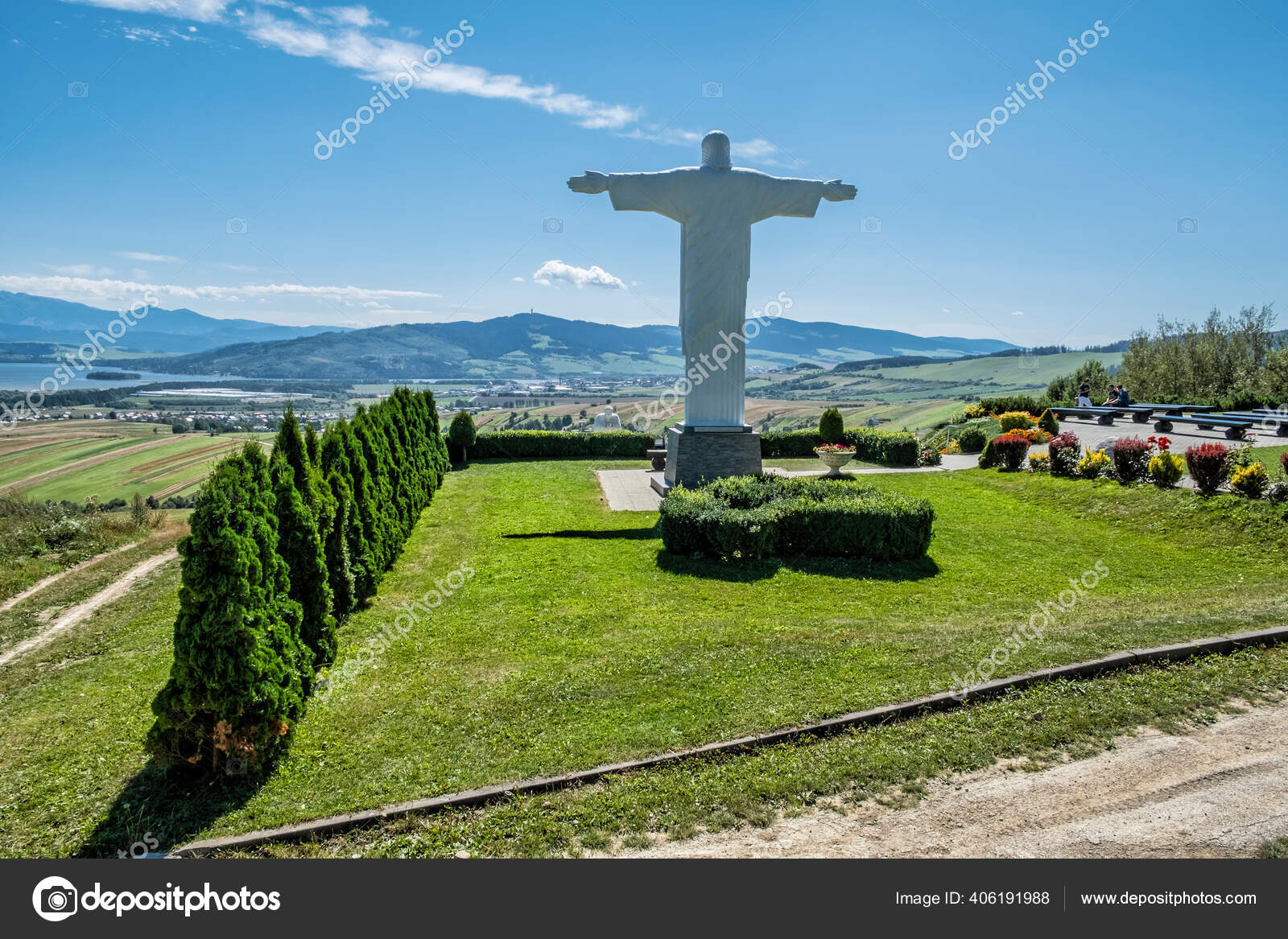 Jesus Christ Statue Rio Klin Orava Region Slovak Republic Religious ...
