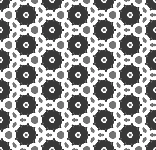 Seamless simple black & white B&W abstract geometry pattern - Stock ...
