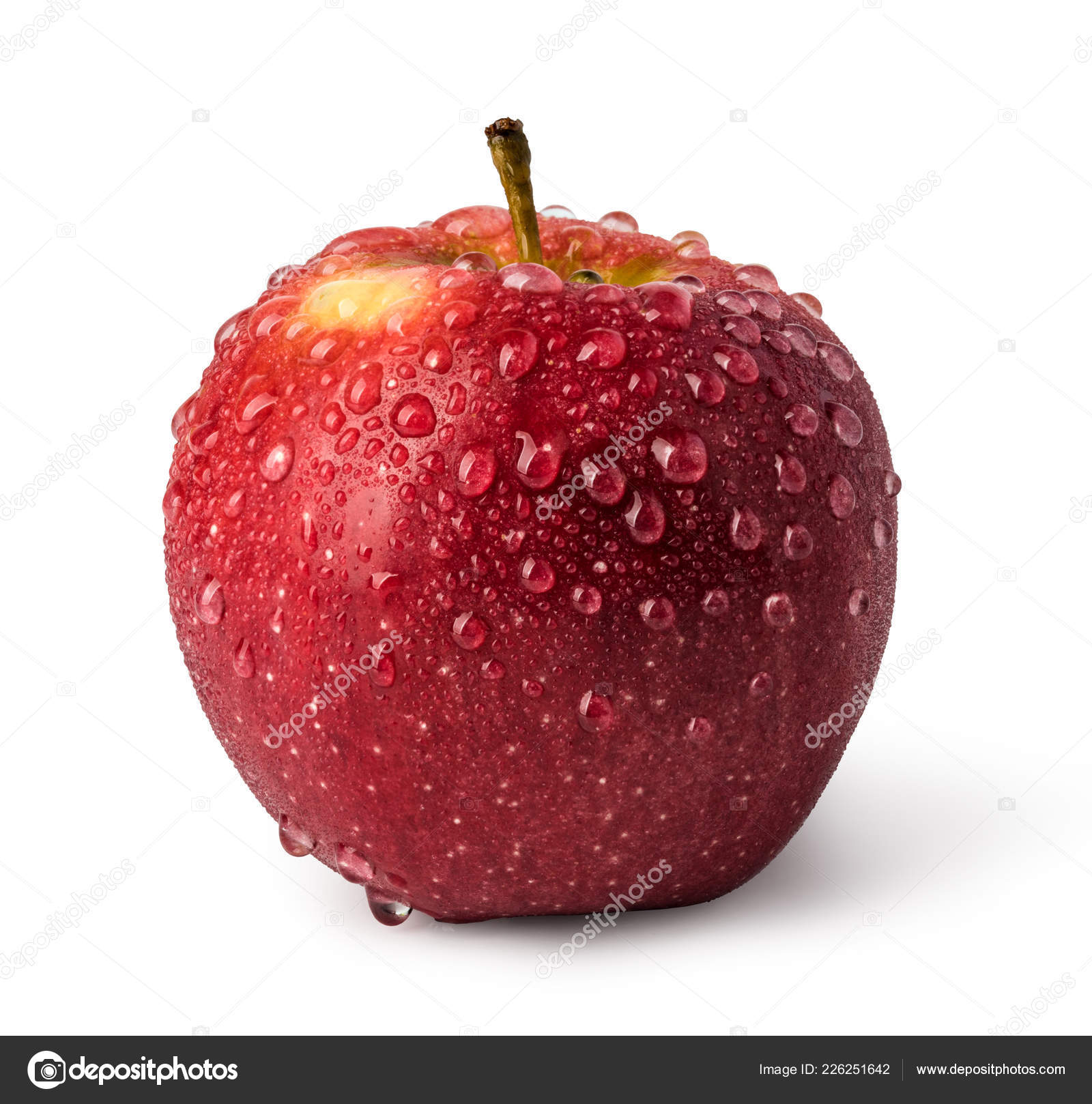Apple Fruit Isolated White Background Stock Photo by ©gresey 226251642
