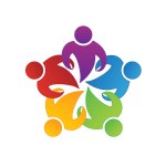 Teamwork union logo vector Stock Vector Image by ©Glopphy #14006320