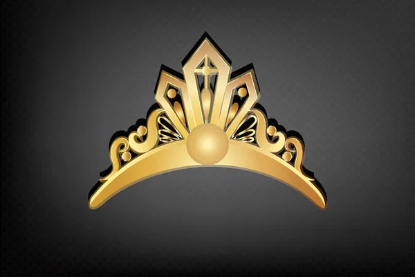 6,083 Gold princess crown Vector Images | Depositphotos