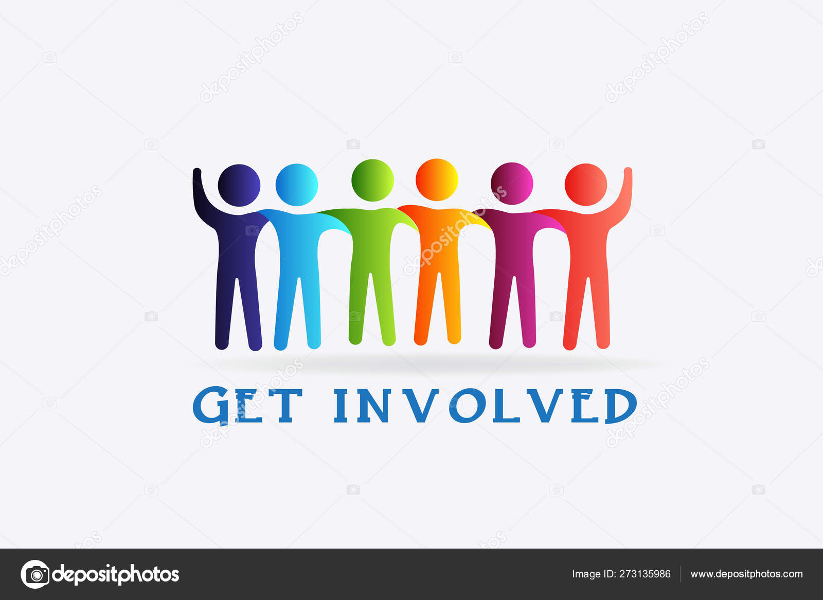 Social media people get involved logo vector Stock Vector by ©Glopphy ...