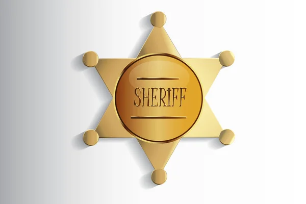 68 Sheriffs badge Vector Images | Depositphotos
