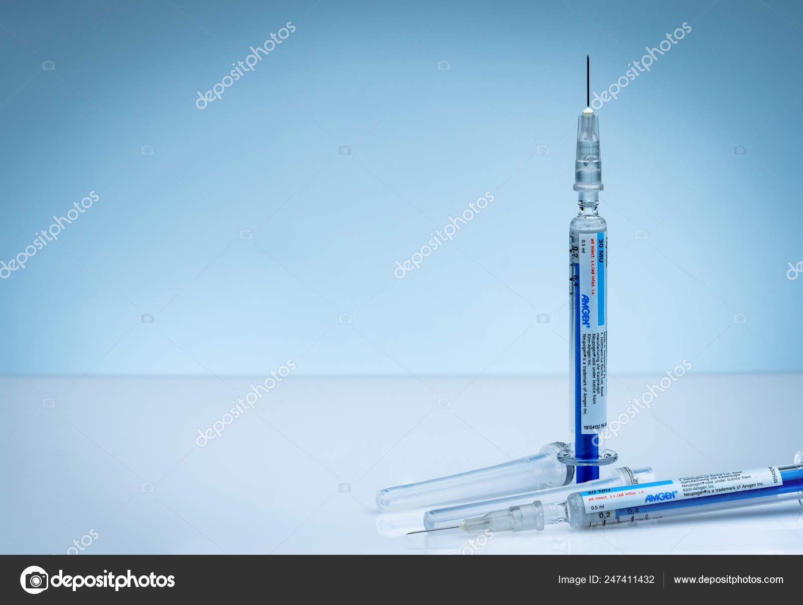 Chonburi Thailand January 2019 Neupogen Injection Filgrastim Stimulate ...