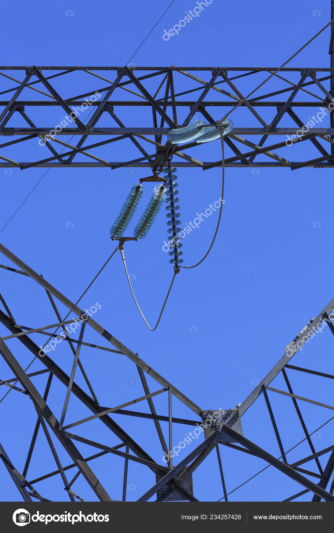 High Voltage Transmission Line Mast Cables — Stock Photo © ggw1962 ...