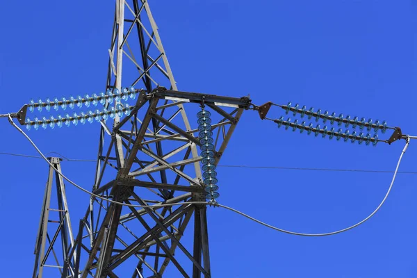 High Voltage Transmission Line Mast Cables — Stock Photo © ggw1962 ...