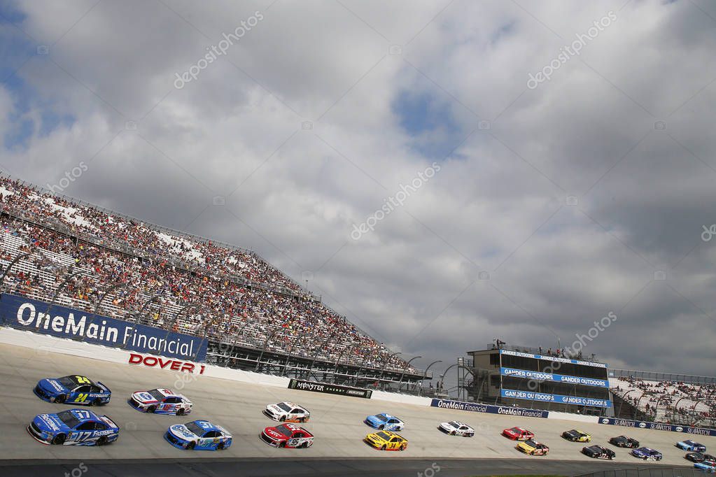 07 de octubre de 2018 - Dover, Delaware, Estados Unidos: Las carreras ...