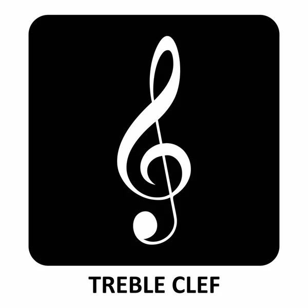 Music logo - treble clef Stock Vector Image by ©Blondina103 #87894978