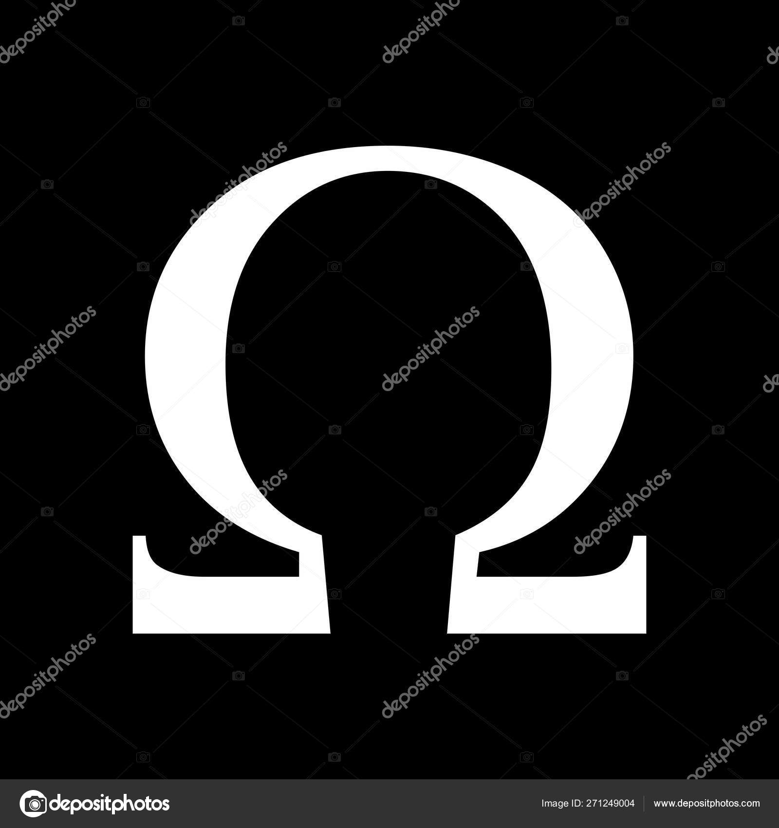 Omega Symbol Greek, Letter, Omega, Symbols Icon