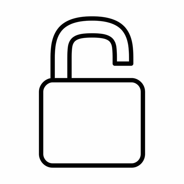 Black and white padlock icons Stock Vector by ©luisrftc 203729380