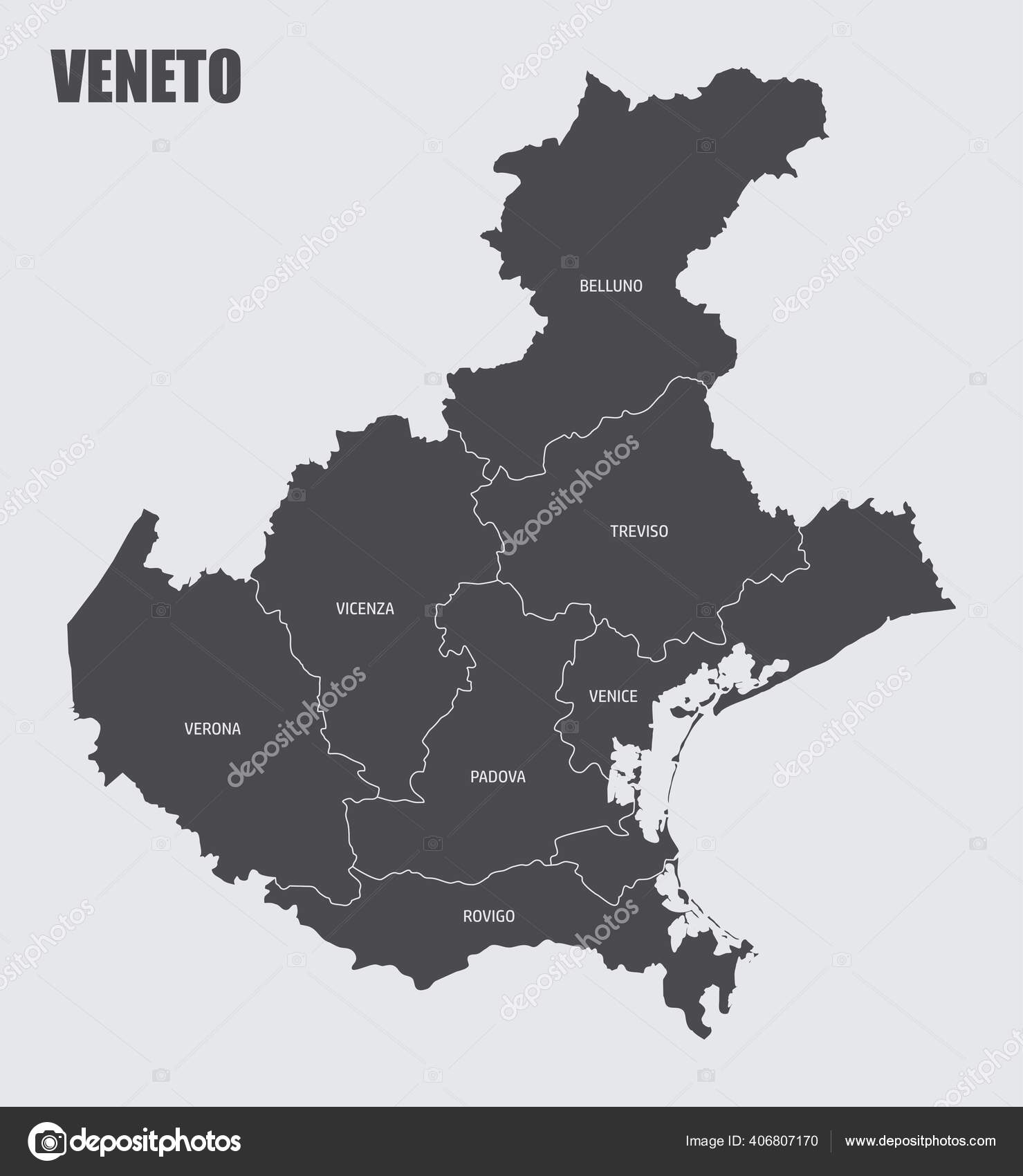 Veneto Provinces