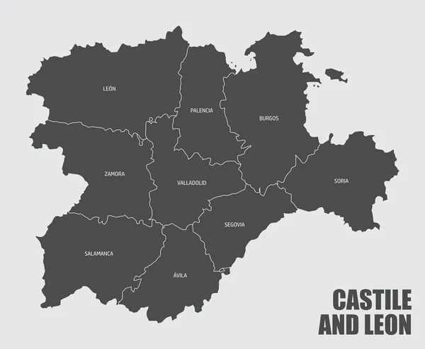 65 Castile leon map Vector Images | Depositphotos