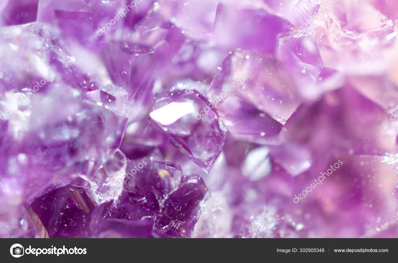Amethyst texture — Stock Photo © kurashova #302905348
