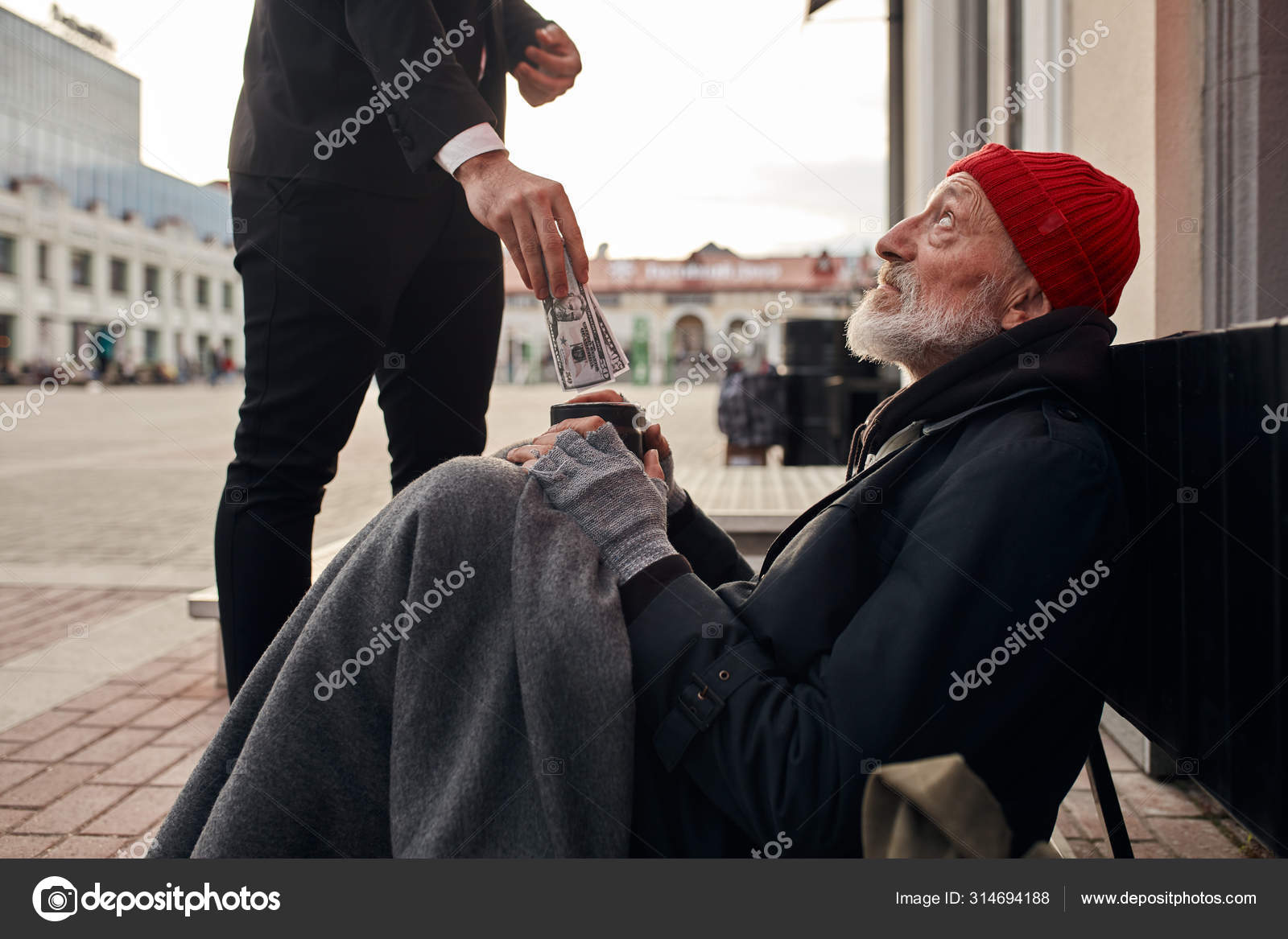 Giving Money To The Poor