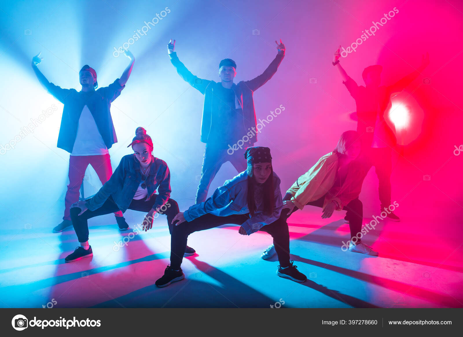 Animated Group Dance