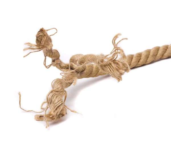 Frayed rope isolated Stock Photo by ©ozaiachinn 13530880