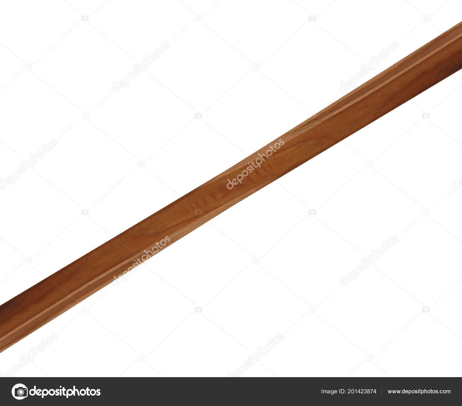 Wooden Stick Isolated White Background Stock Photo by ©ozaiachinn 201423874