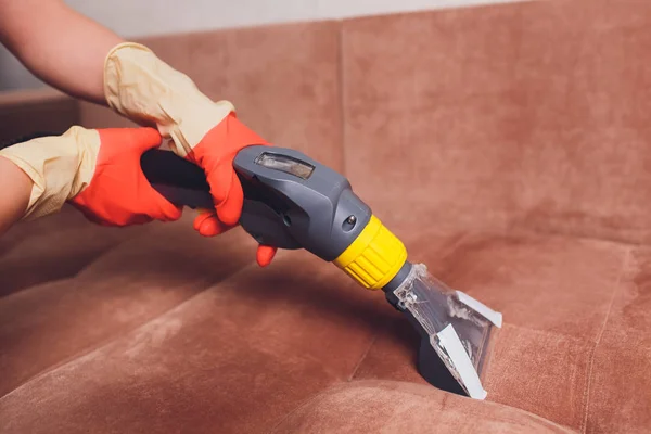 Sofa chemical cleaning with professionally extraction method ...