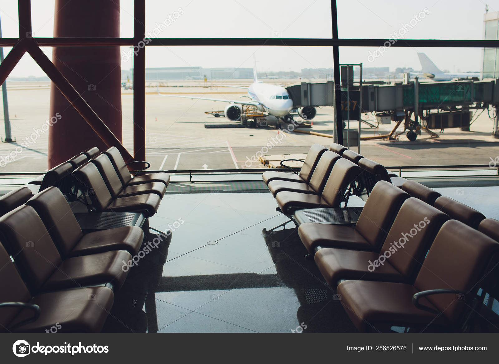 Airport Terminal Waiting Area
