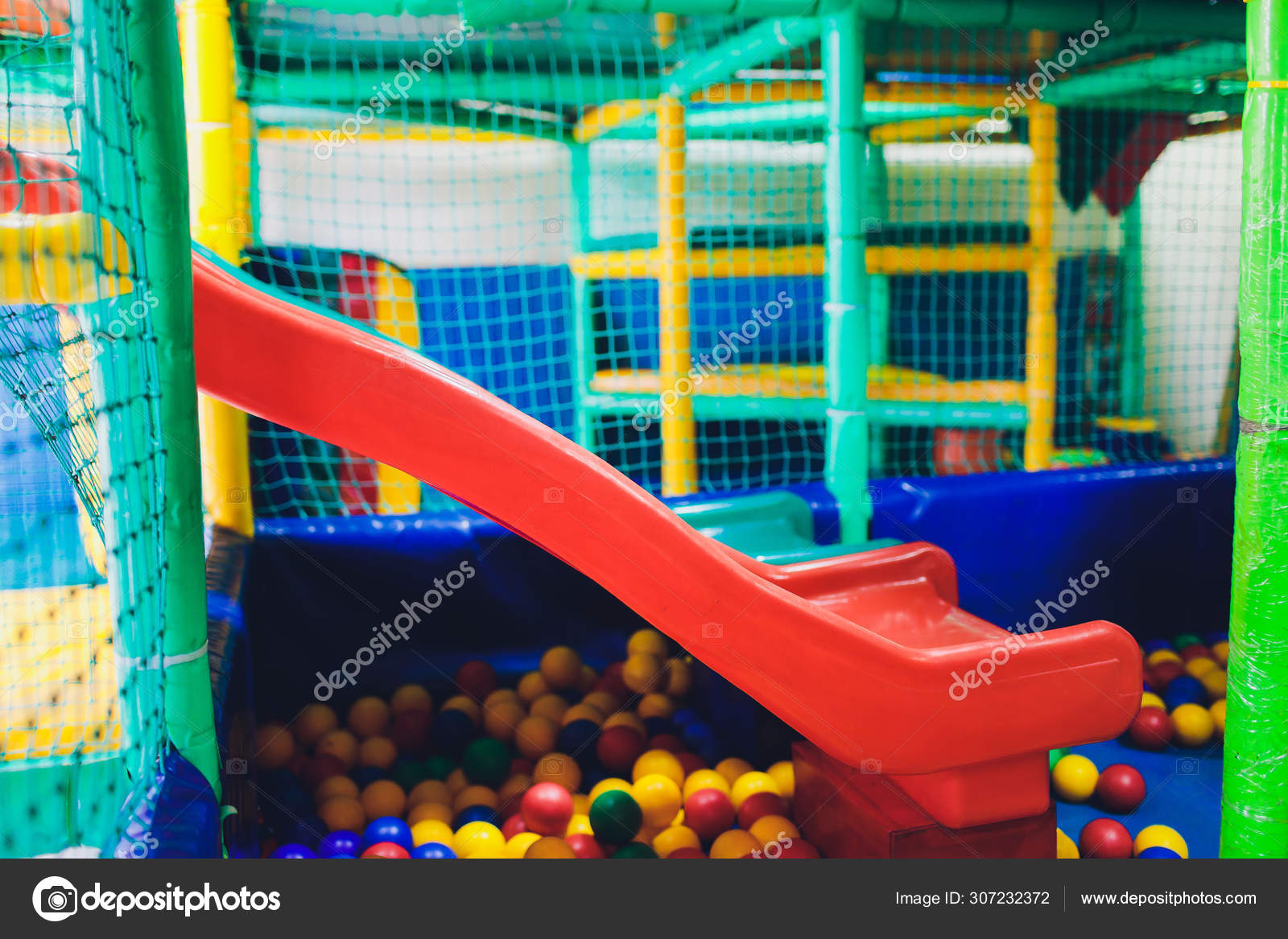 Sala De Playground Infantil Jumping Castle Stock Photos, Royalty Free