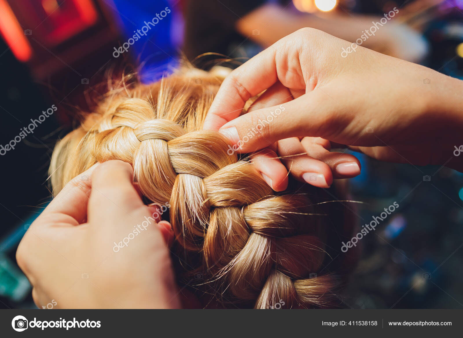 Plaiting Braids Procedure