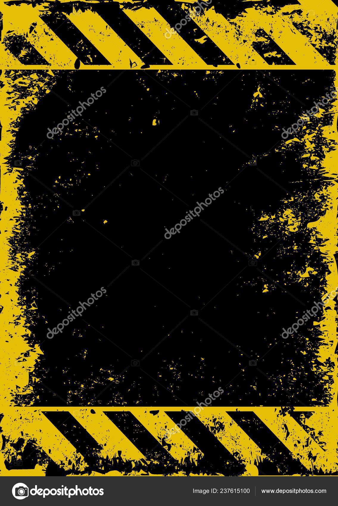 Grunge Background Warning Sign Stock Vector Image by ©mtmmarek #237615100