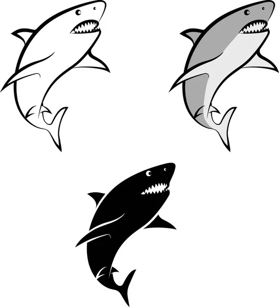 Bull shark Vector Art Stock Images | Depositphotos