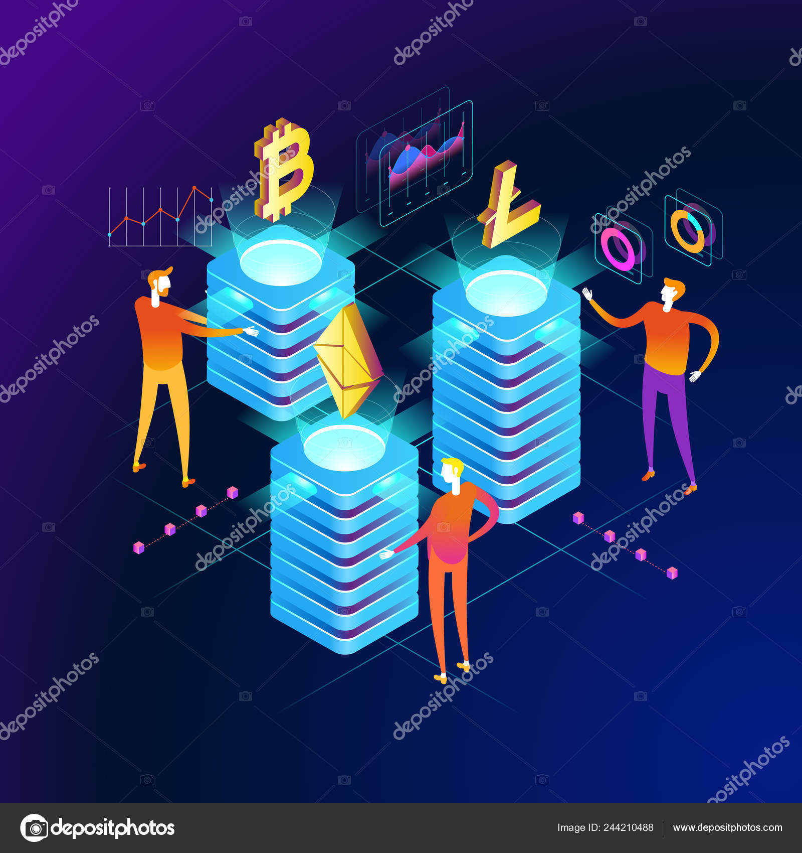 Allocation isometric concept banner Stock Vector Image by ©VLADGRIN ...