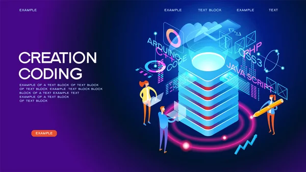 Programming web banner Stock Vector by ©VLADGRIN 215868028