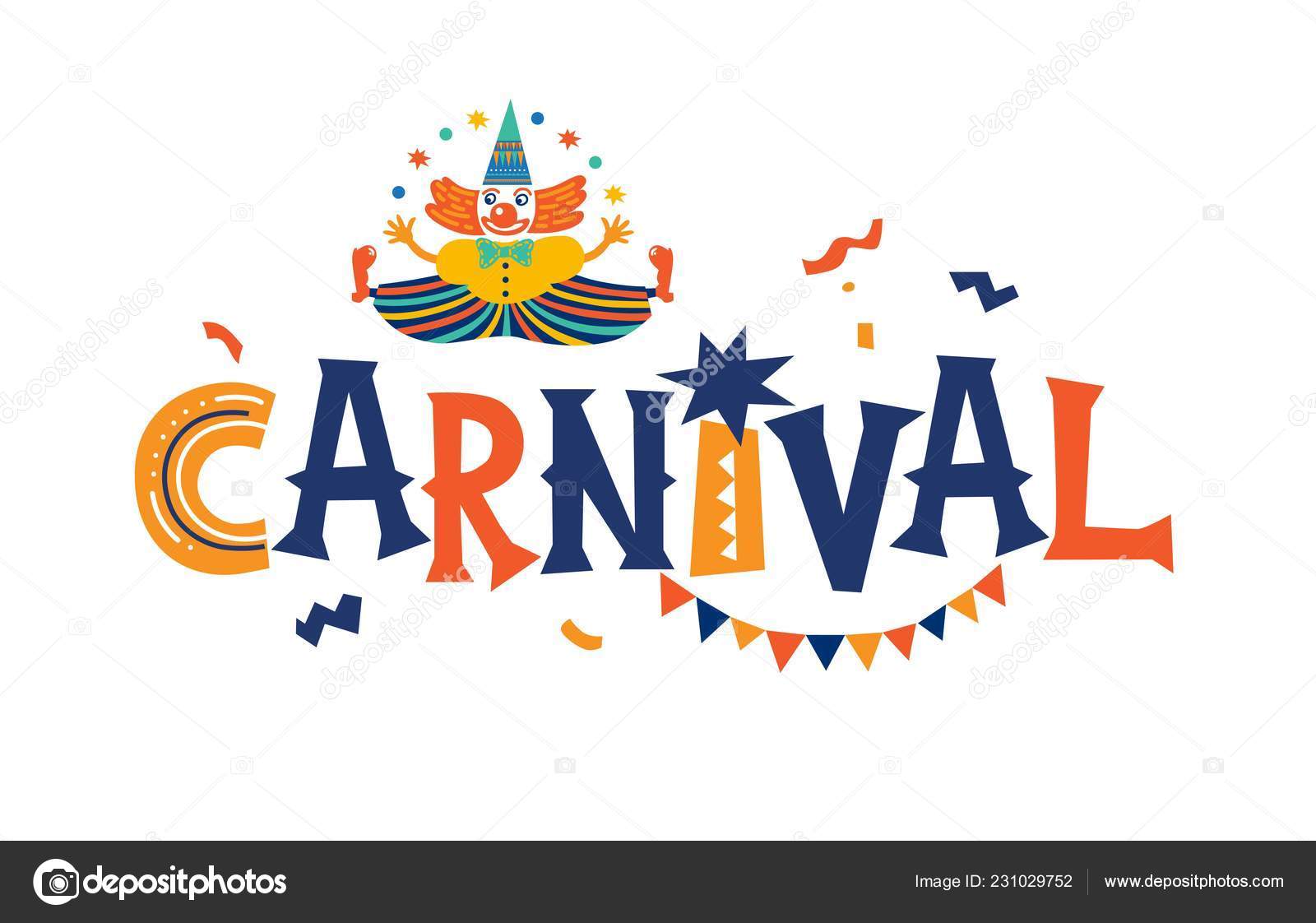 Carnival vector emblem, sign Stock Vector Image by ©svetichch@mail.ru ...