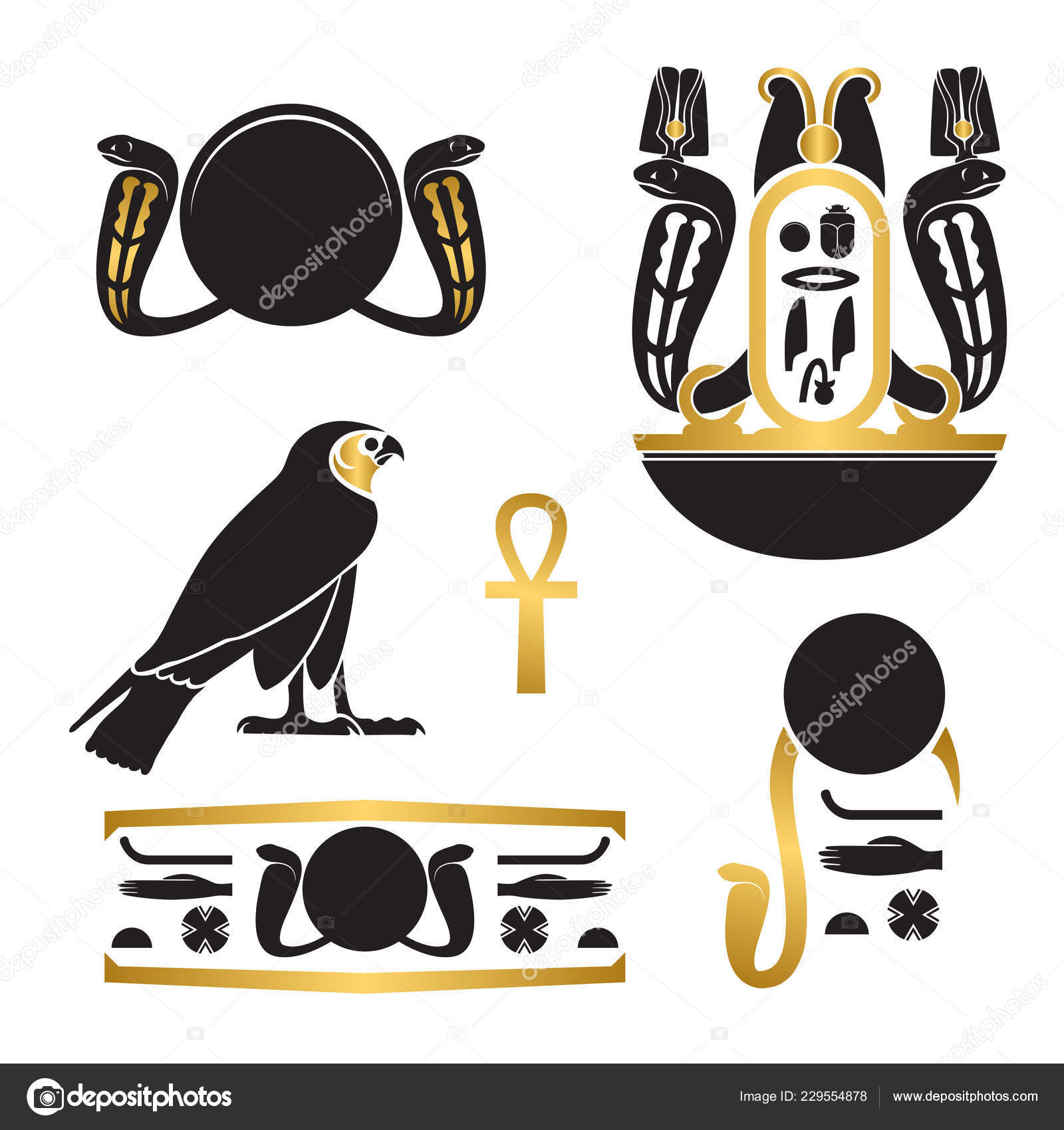 Horus Falcon Drawing