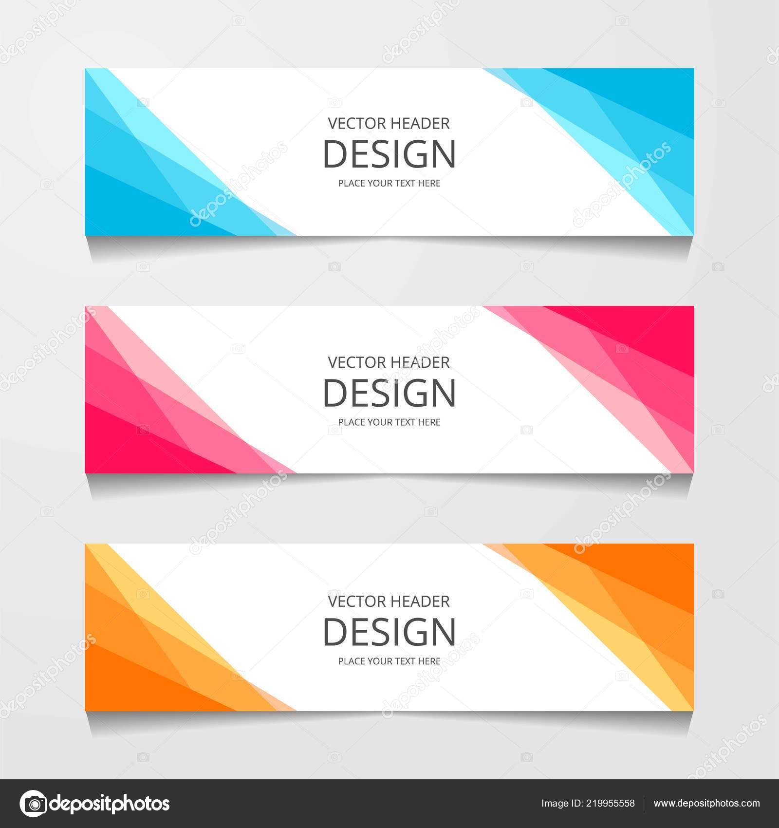 Abstract Design Banner Web Template Layout Header Templates Modern ...