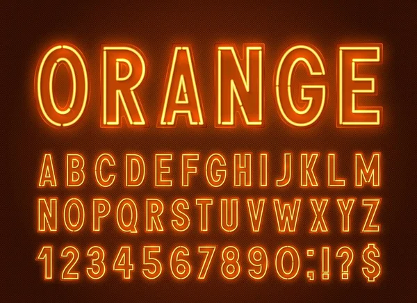 Orange font Vector Art Stock Images | Depositphotos