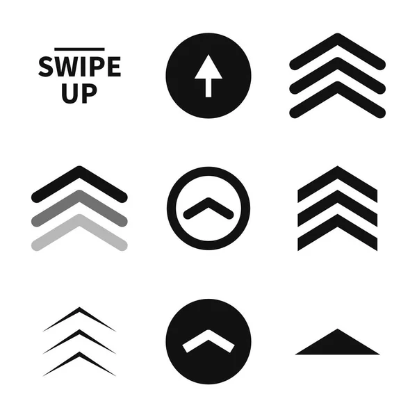 Deslizar flechas Imágenes Vectoriales, Gráfico Vectorial de Deslizar ...