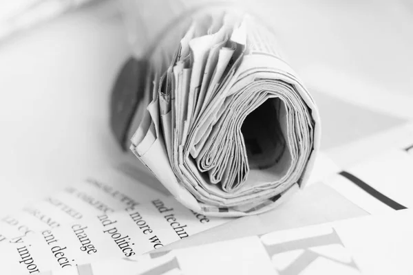 Scattered Newspapers