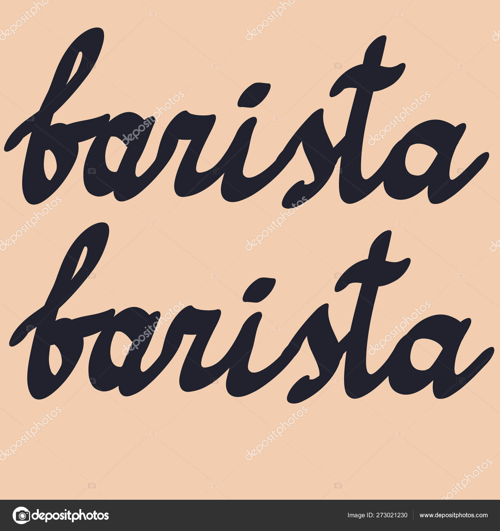 Seamless Pattern Abstract Calligraphic Words — Stock Photo © kuklaluda ...