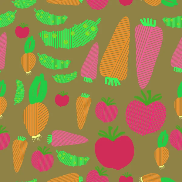 Vegetable repeating pattern Stock Photos, Royalty Free Vegetable ...