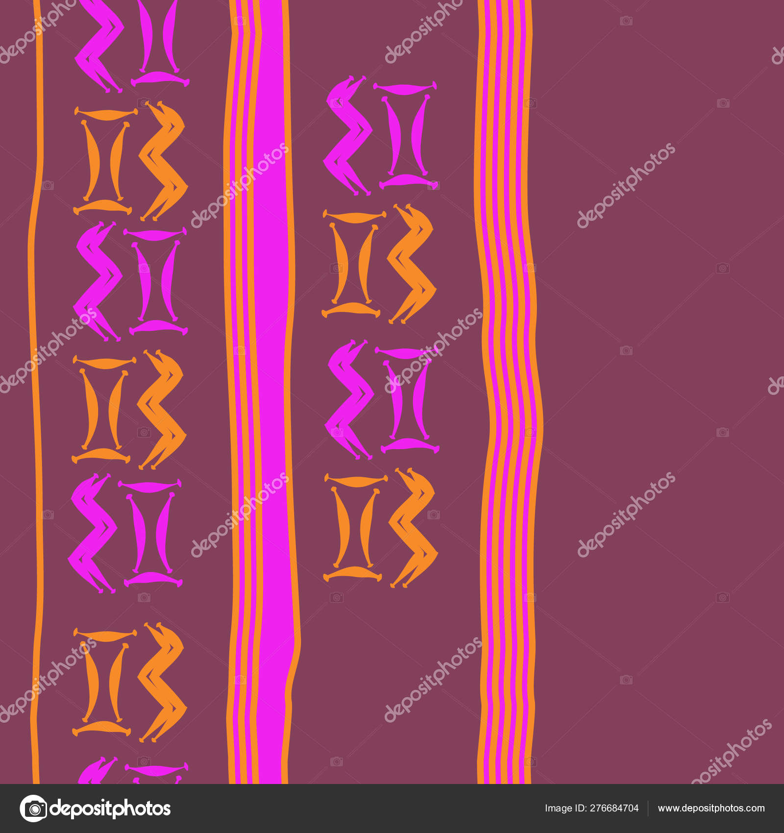 Seamless Vector Background Different Symbols Stock Vector by ©kuklaluda ...