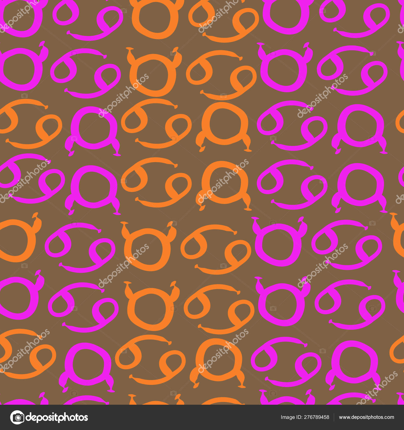 Seamless Vector Background Different Symbols Stock Vector by ©kuklaluda ...