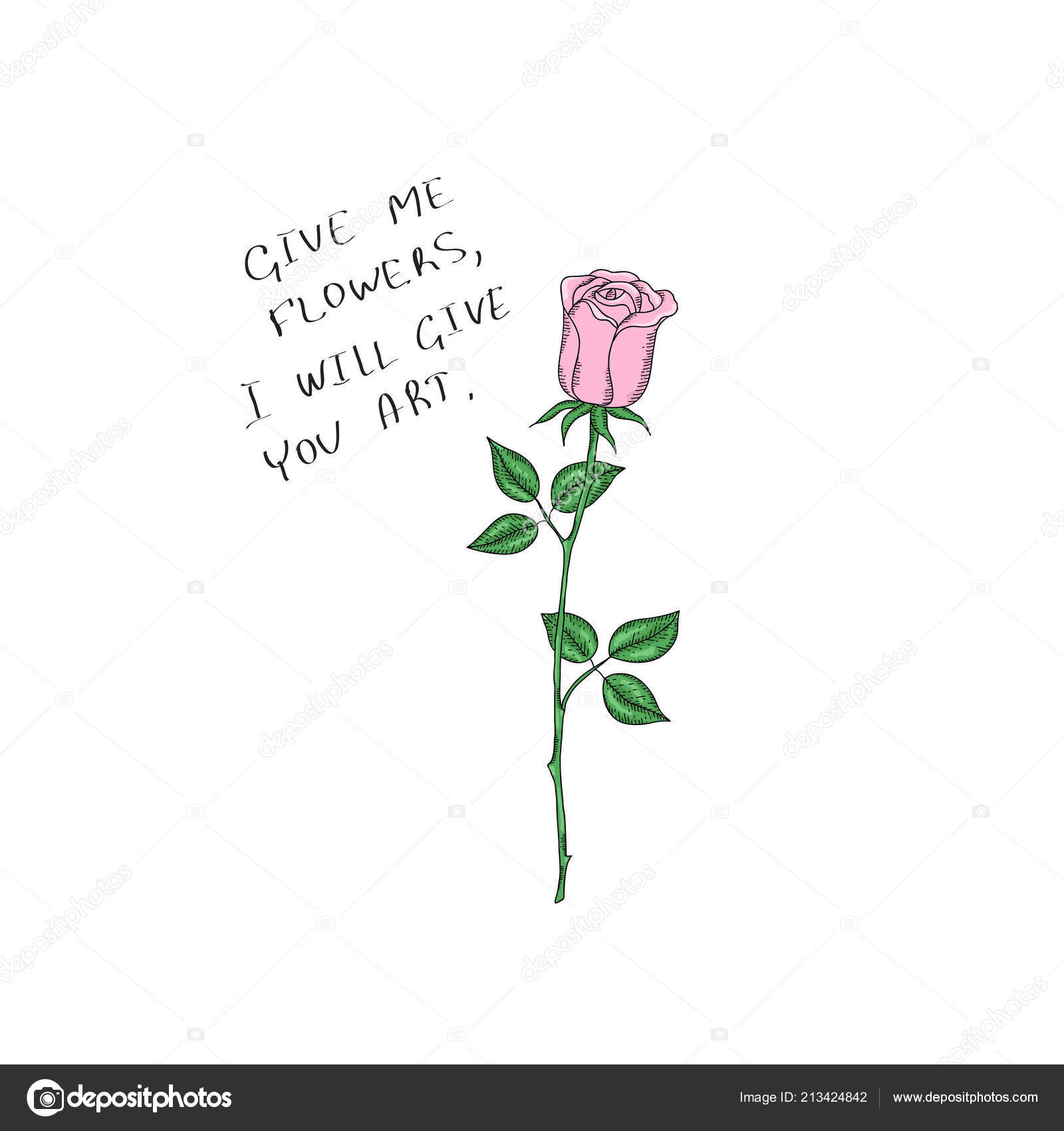 Pink Rose Quotes