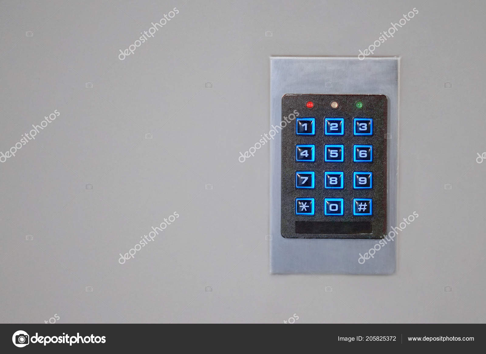 Secure Password Keyboard Opening Home House Door Password Code Security ...