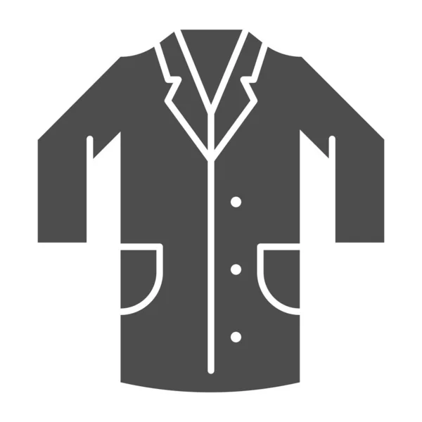 Medical gown line icon, science and medicine concept, laboratory ...