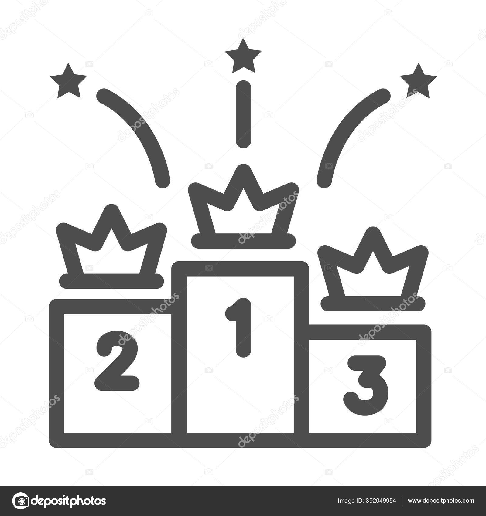 Symbol Für Das Siegerpodest