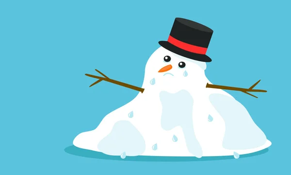 Sad snowman Vector Art Stock Images | Depositphotos