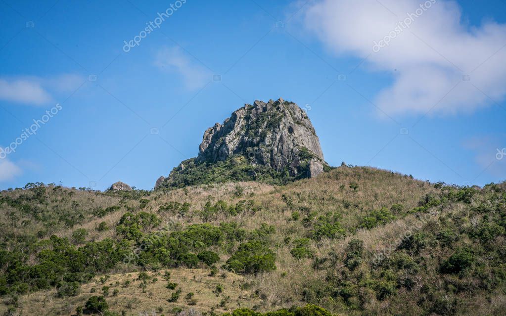 Dajian stone hill en Kenting vista del parque nacional en la península ...