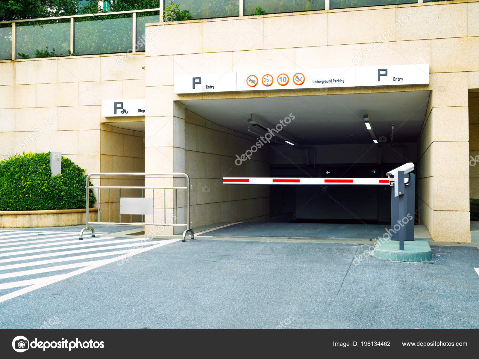 Ramp For Basement Parking Section