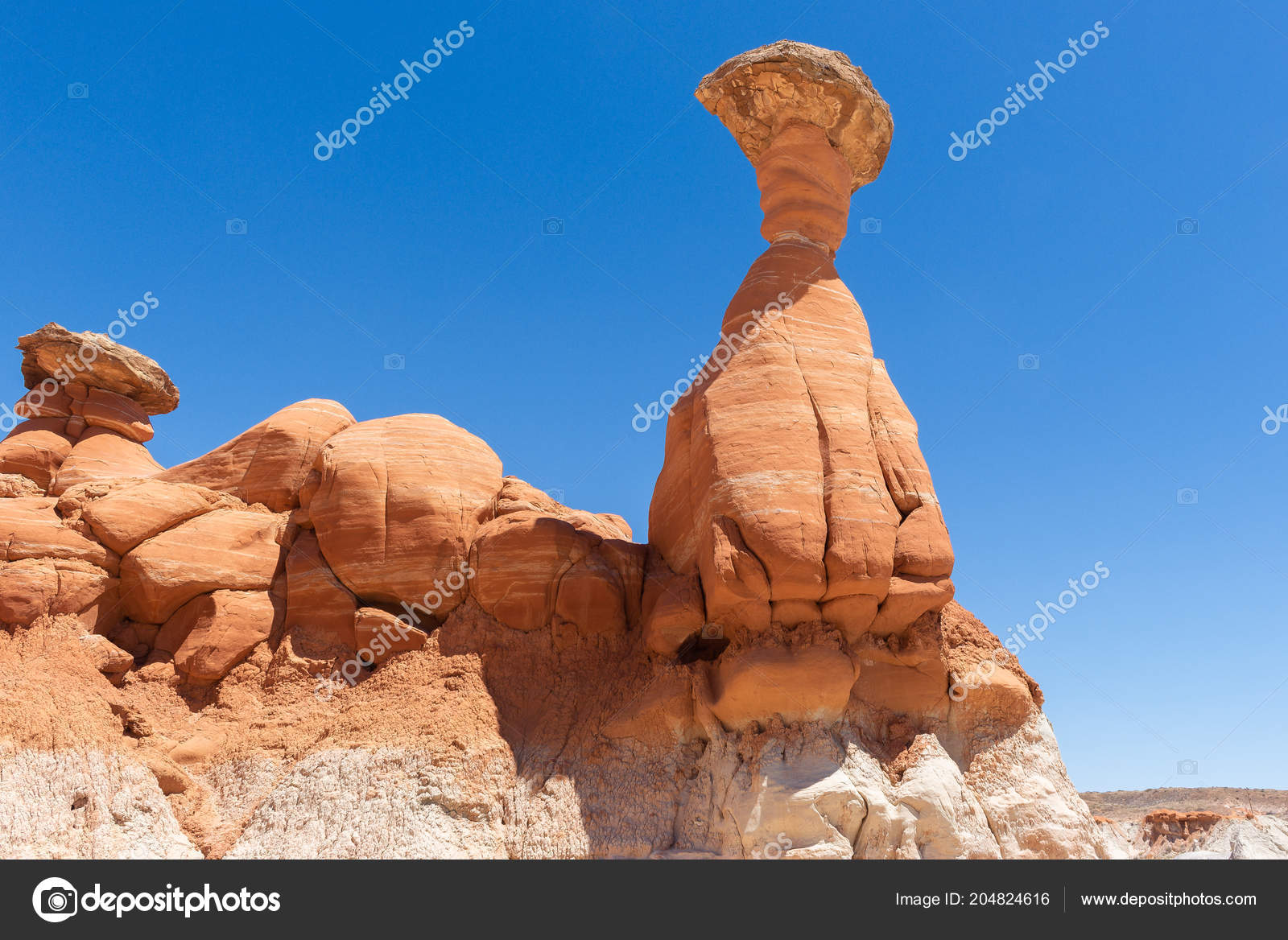 Toadstool Hoodoos Grand Staircase Escalante National Monument Utah Usa ...